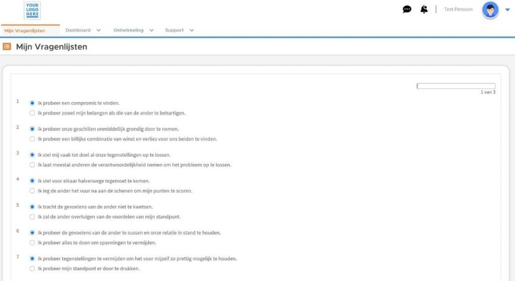 Conflictstijlen test - hrmforce